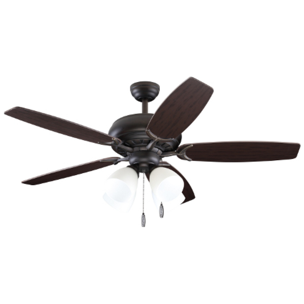 DURAN 52″ Venetian Bronze Ceiling Fan | Revolution Lighting