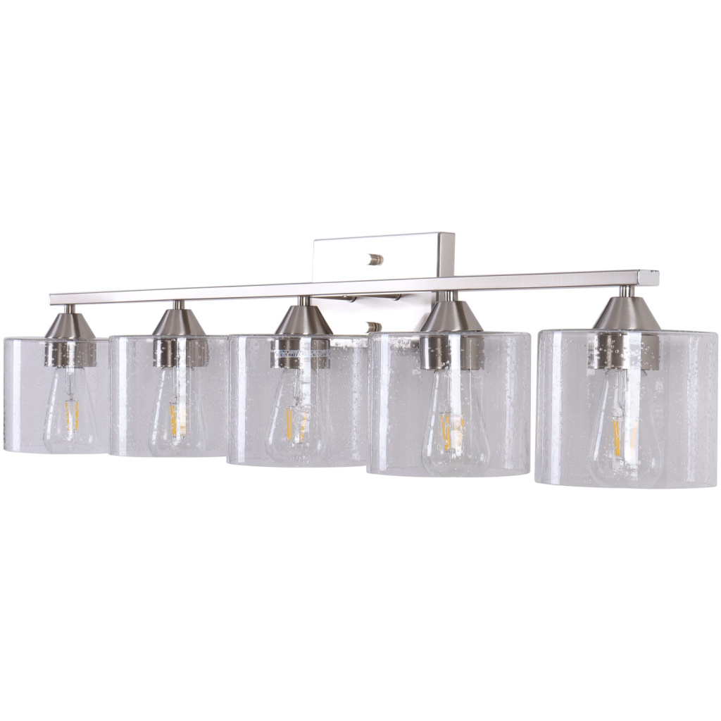BL59 Brushed Nickel 5 Light Vanity | Revolution Lighting