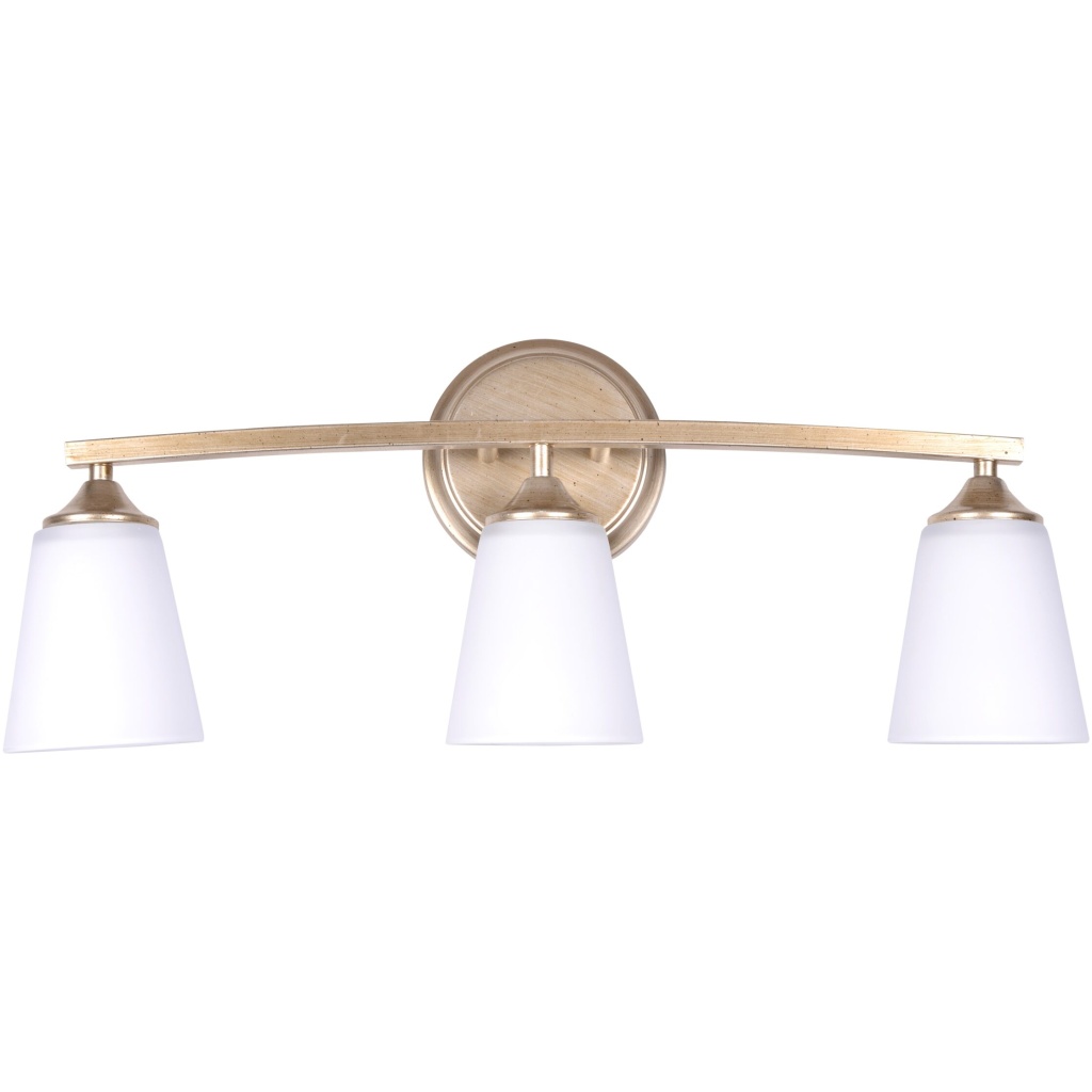 BL69 Sheened Gold 3 Light Vanity | Revolution Lighting