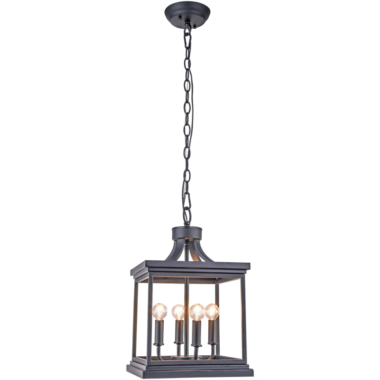 CG44 Black 4 Light 16″ Cage | Revolution Lighting