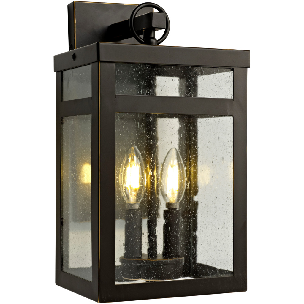 OL30 Oil Rubbed Bronze 15″ Outdoor Wall Lantern | Revolution Lighting