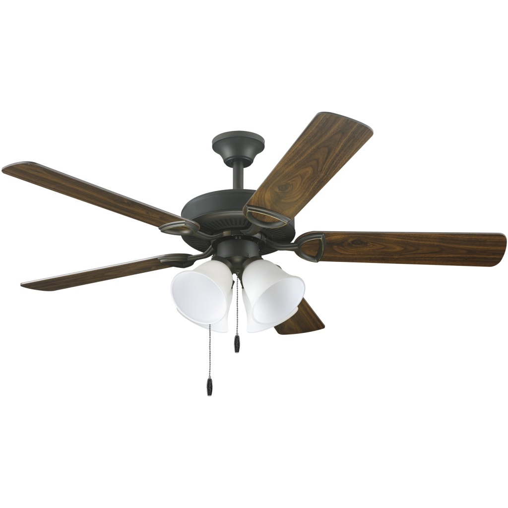 VALECON 52″ Venetian Bronze Ceiling Fan | Revolution Lighting