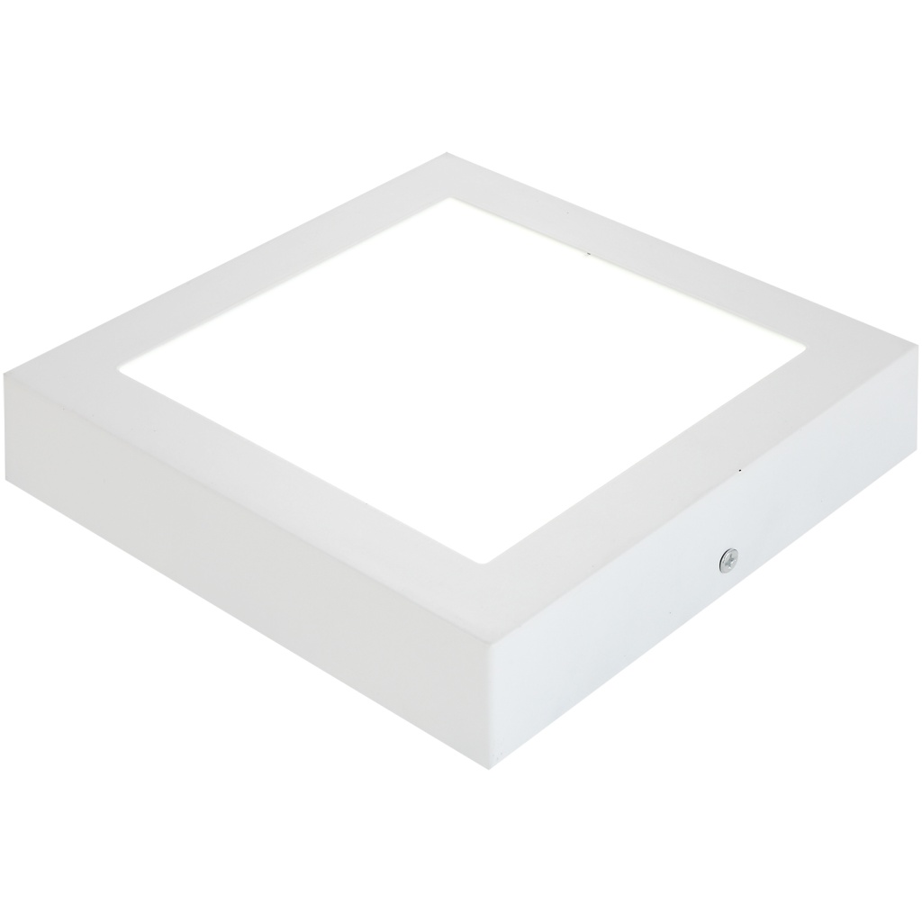 PS 16″ Square White LED Flush Mount | Revolution Lighting