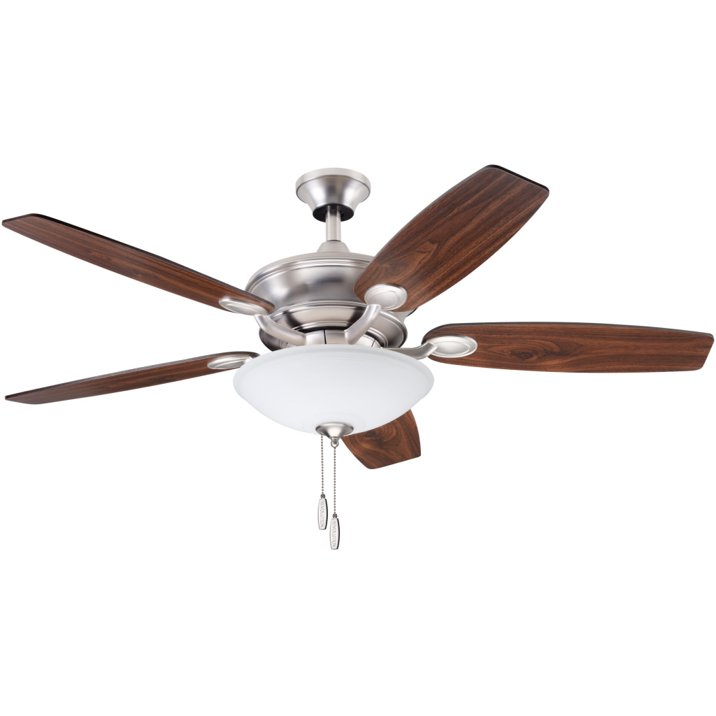 STERLING 52“ Brushed Nickel Ceiling Fan | Revolution Lighting