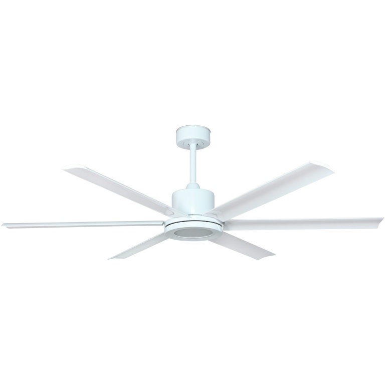 BOSS 60″ White Indoor/Outdoor Ceiling Fan | Revolution Lighting